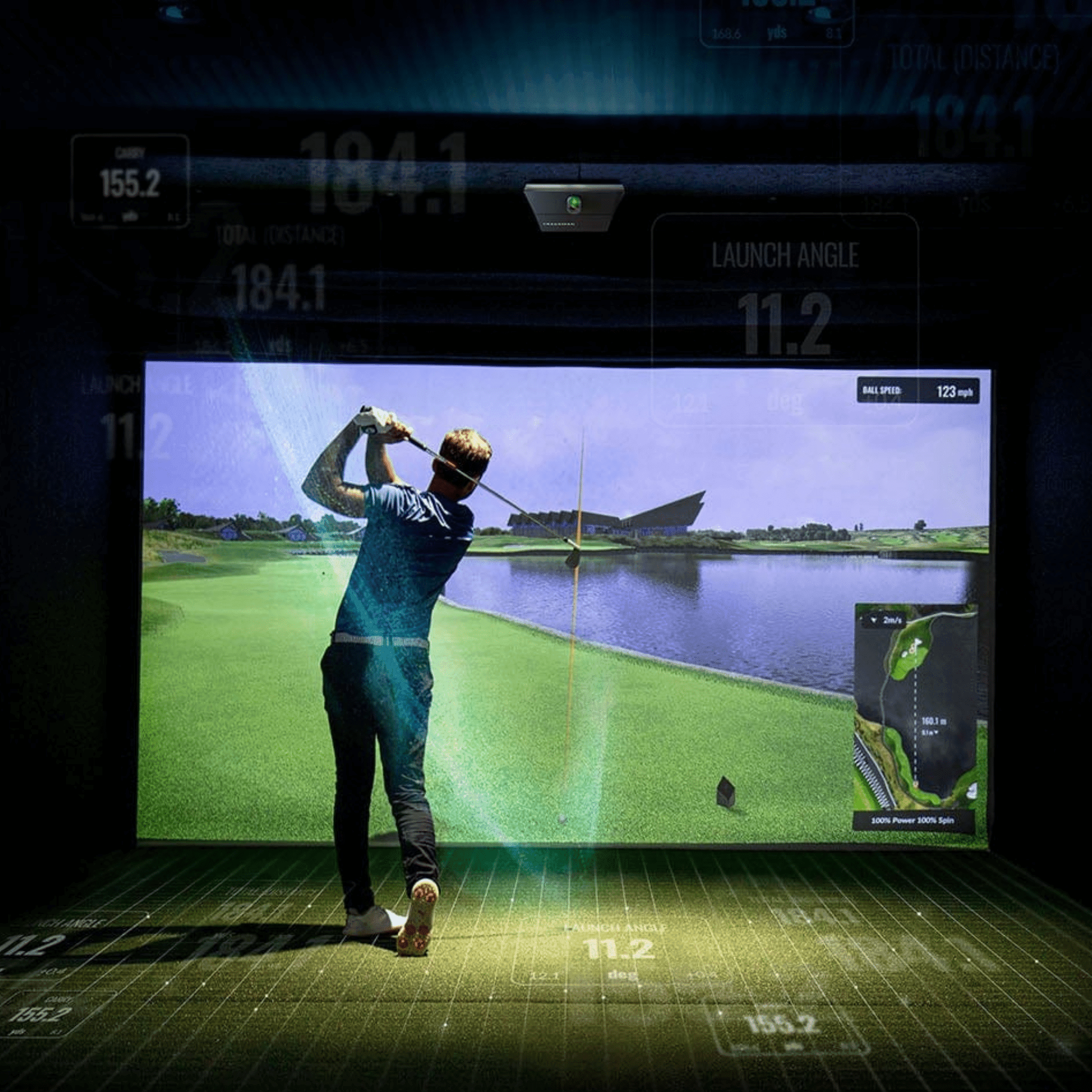 TrackMan iO Advanced Golf Simulator | Golfroom Europe